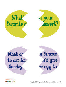 Easter Icebreaker Game – Printable Games